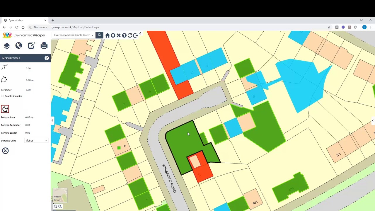MapThat V4 – Measure Tool - YouTube