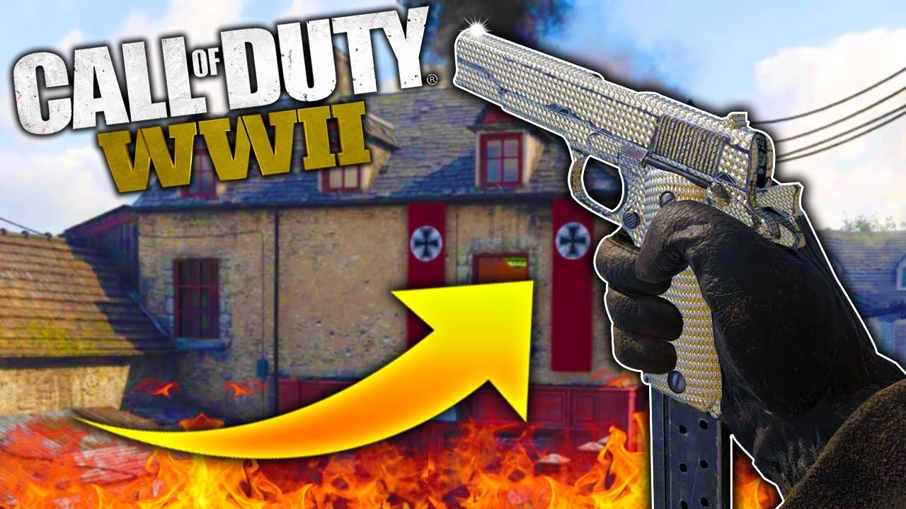 DIAMOND PISTOLS IN CALL OF DUTY: WW2 (#R3D) - YouTube