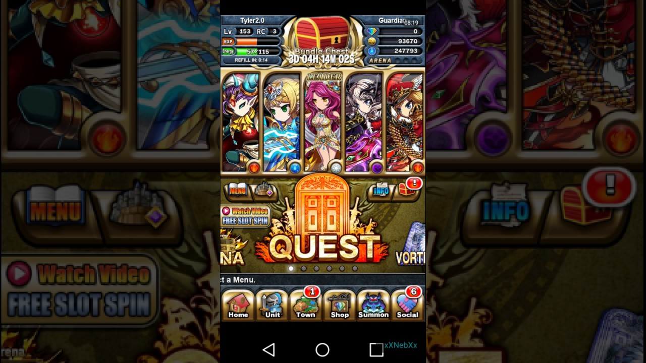 Brave Frontier|Episode #1 Arena Battles+ Gameplay - YouTube