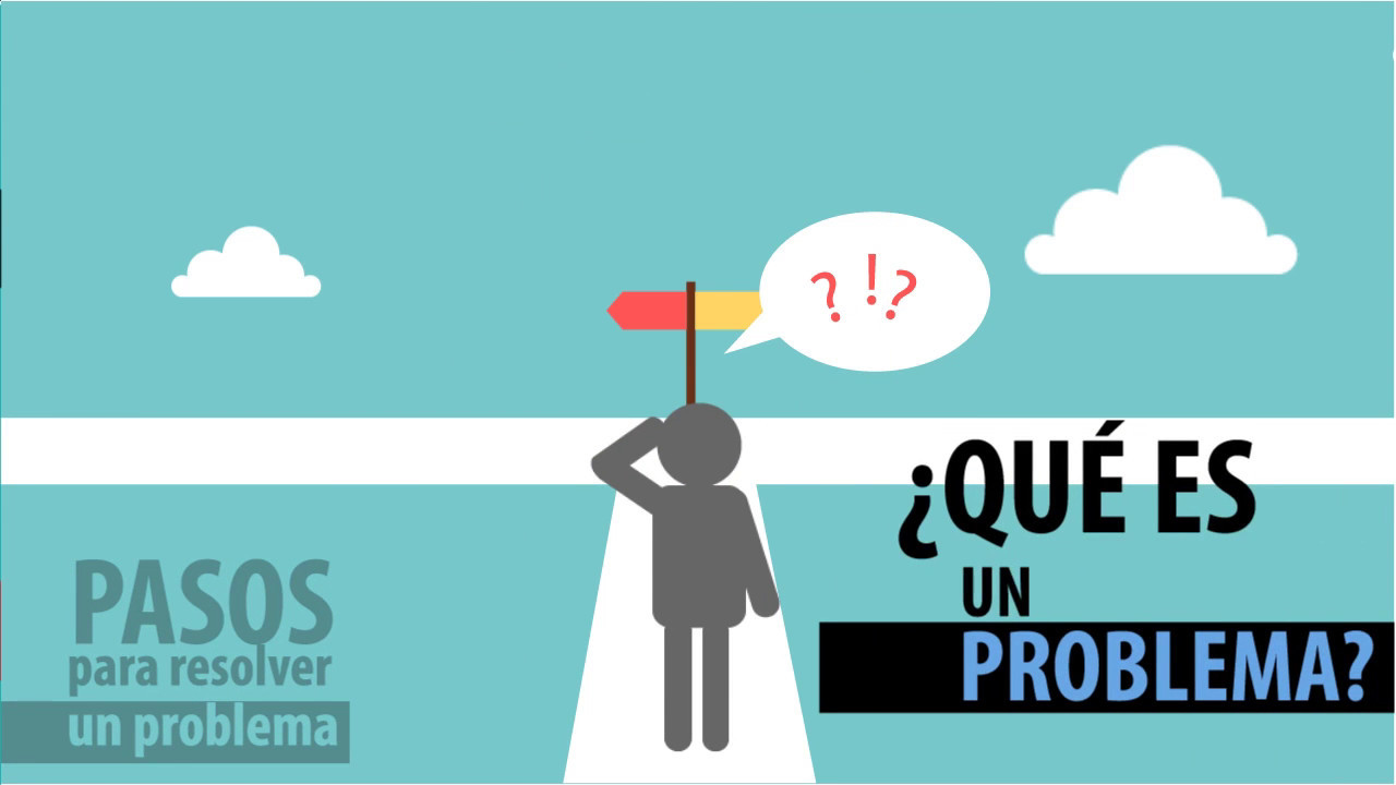 Tres pasos para resolver un problema - Infografías Animadas - YouTube