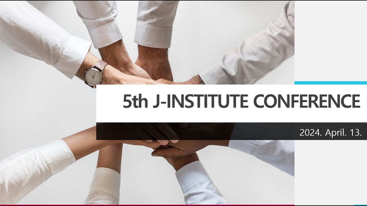 5th J-INSTITUTE Conference - YouTube