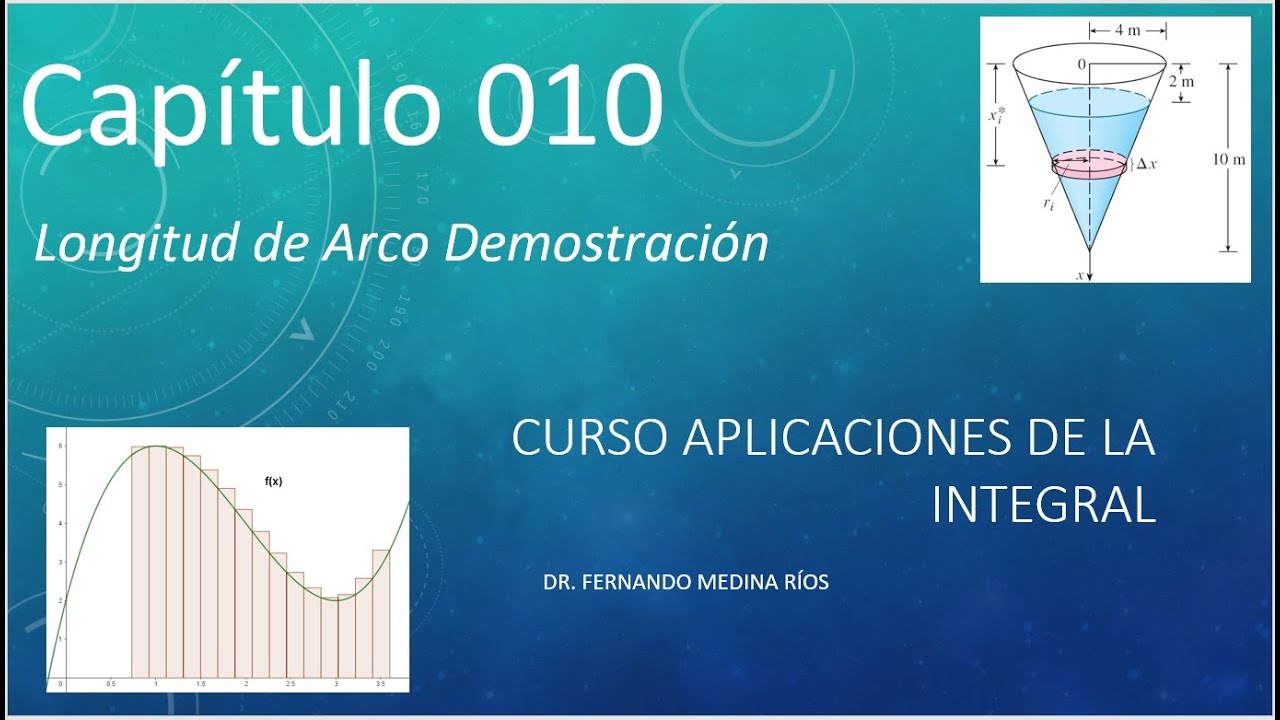 Demostración de la fórmula para la longitud de arco (Aplicaciones de la ...