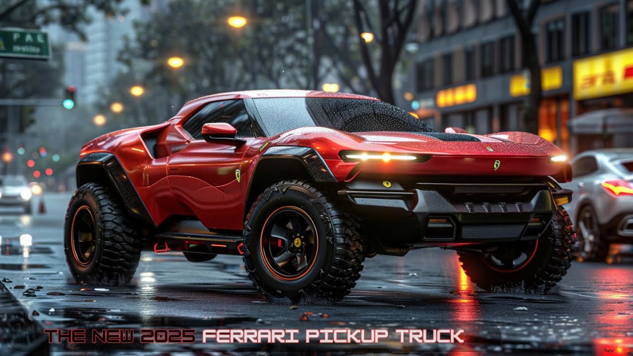 The 2025 Ferrari Pickup Truck is a High-Performance Masterpiece! - YouTube