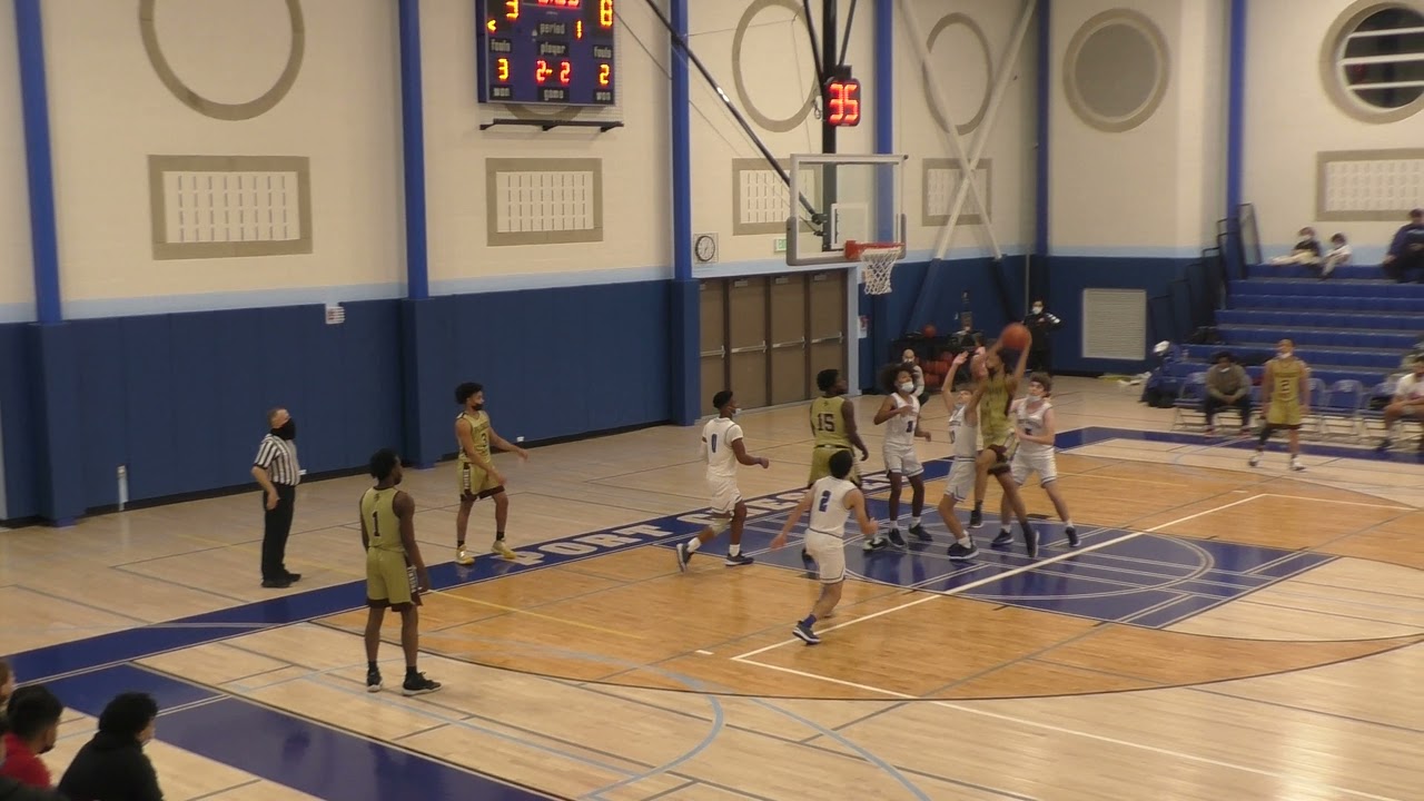 Port Chester Rams High School Varsity Basketball Team vs Palisades Prep ...