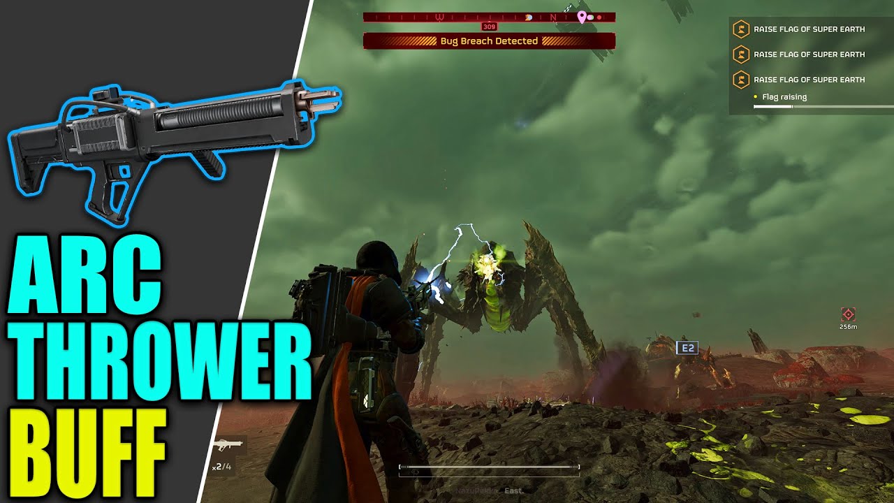 The ARC THROWER Buff was much NEEDED - Helldivers 2 - YouTube