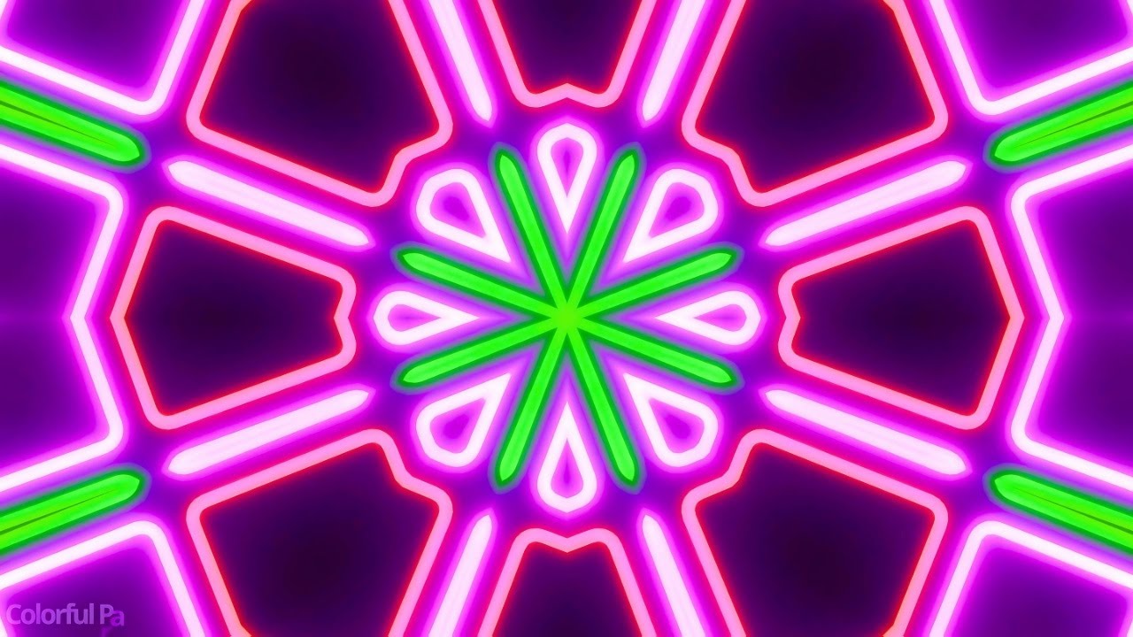 Flashing Lights Party Background Night Colorful Disco ☺️ - YouTube