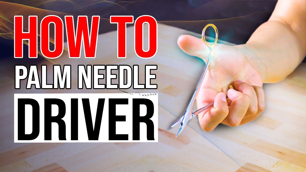 How to Palm a NEEDLE DRIVER #SHORTS - YouTube