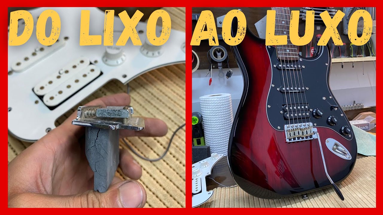Guitarra Condor RX30 TROQUEI TODAS AS PEÇAS | Os Melhores upgrades de ...
