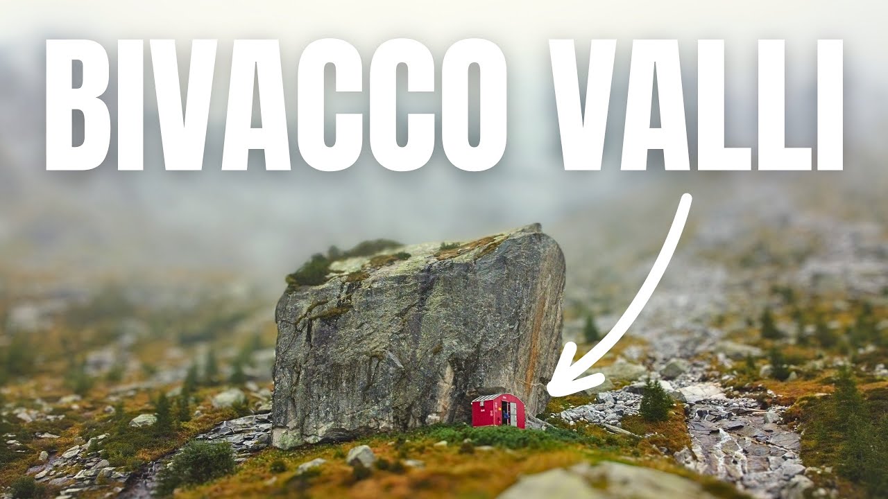 ALONE IN VAL CODERA - BIVACCO C. VALLI 1940 metri - YouTube