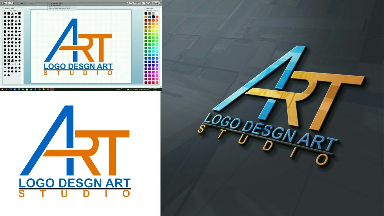 How to Make Professional Logo | Jeta Logo Designer | Part - 1 | Logo ...