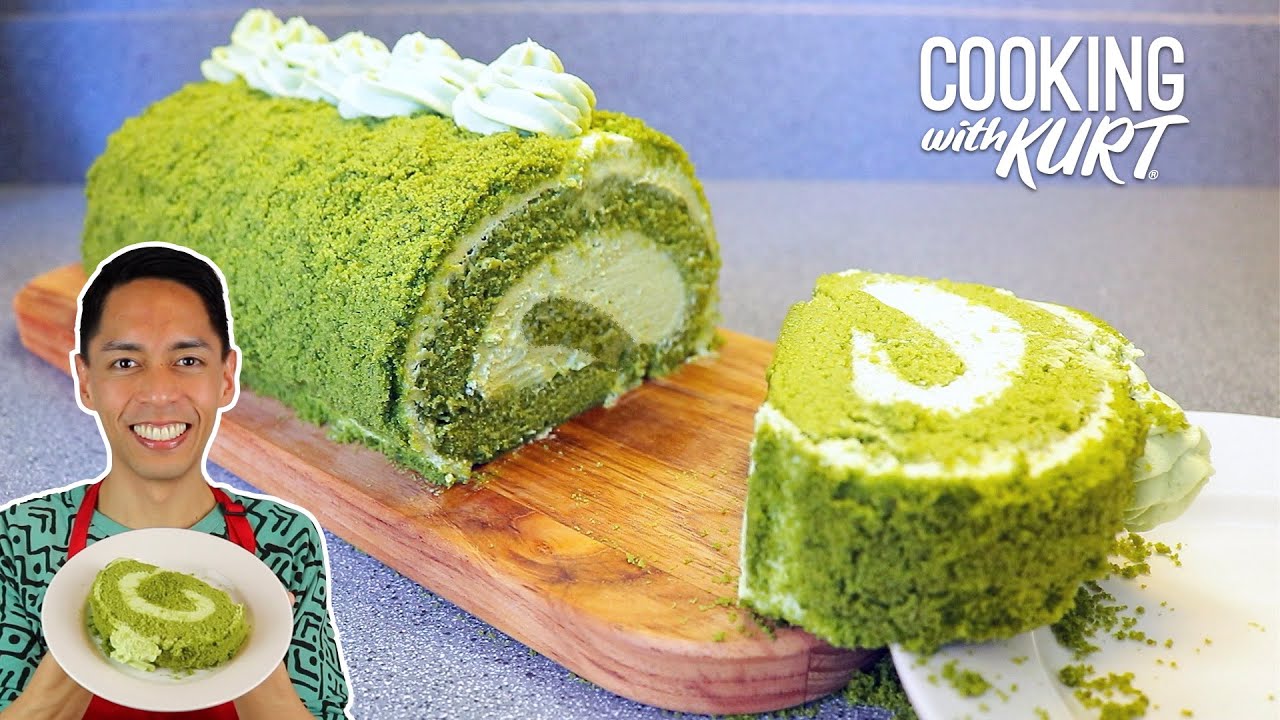 Matcha Swiss Roll Recipe
