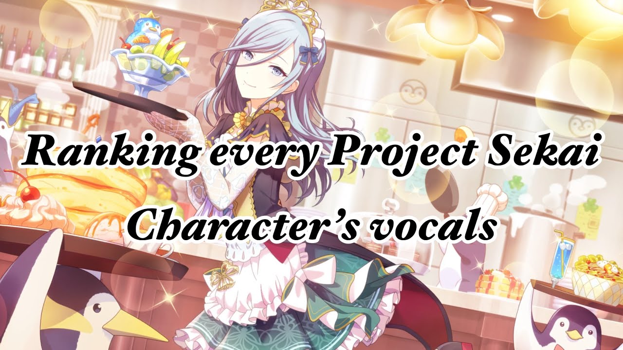 Ranking every Pjsk character’s vocals (2022) - YouTube