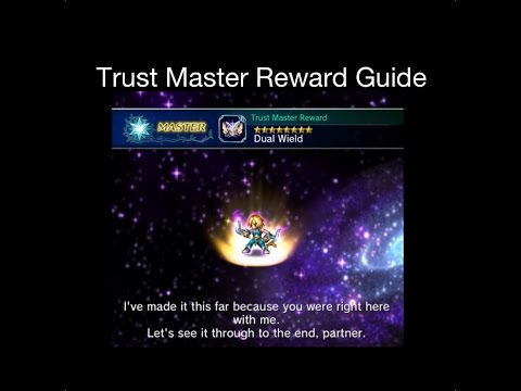 FFBE - Trust Master Reward Guide - YouTube