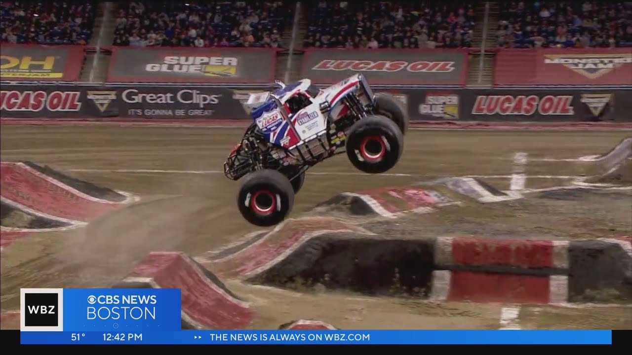 Monster Jam bringing excitement for all ages to Gillette Stadium - YouTube