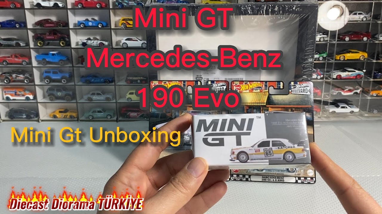 Mını GT Unboxing Mini Gt Kutu Açılışı Diecast Model Tanıtımı Mercedes ...