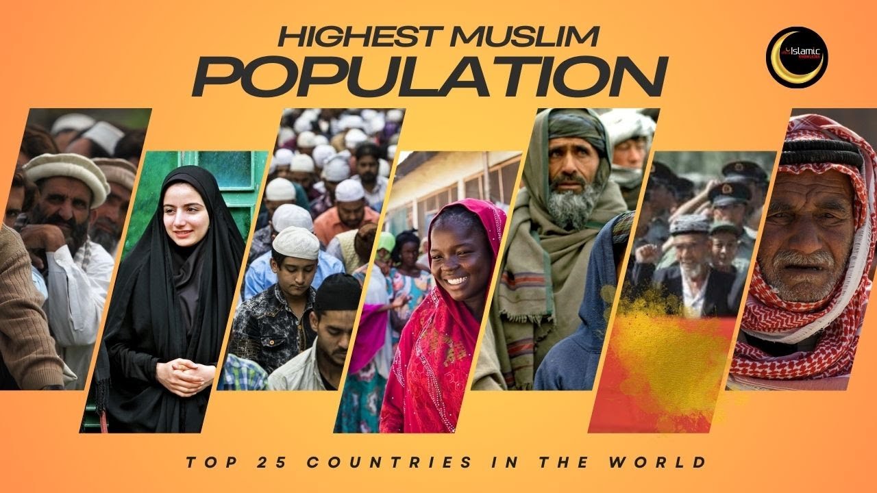 Top 25 Muslim Populated Countries In The World | Islamic Knowledge ...