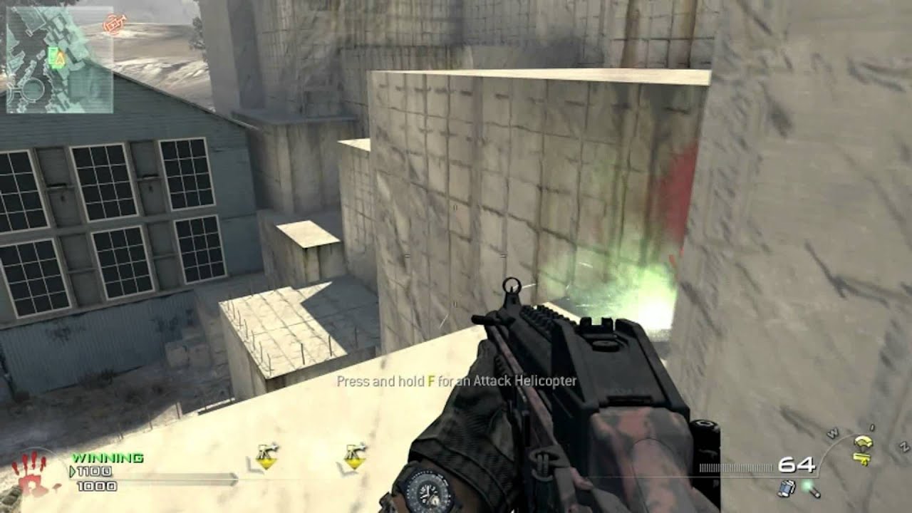 How to get on top of Quarry : MW2 - YouTube