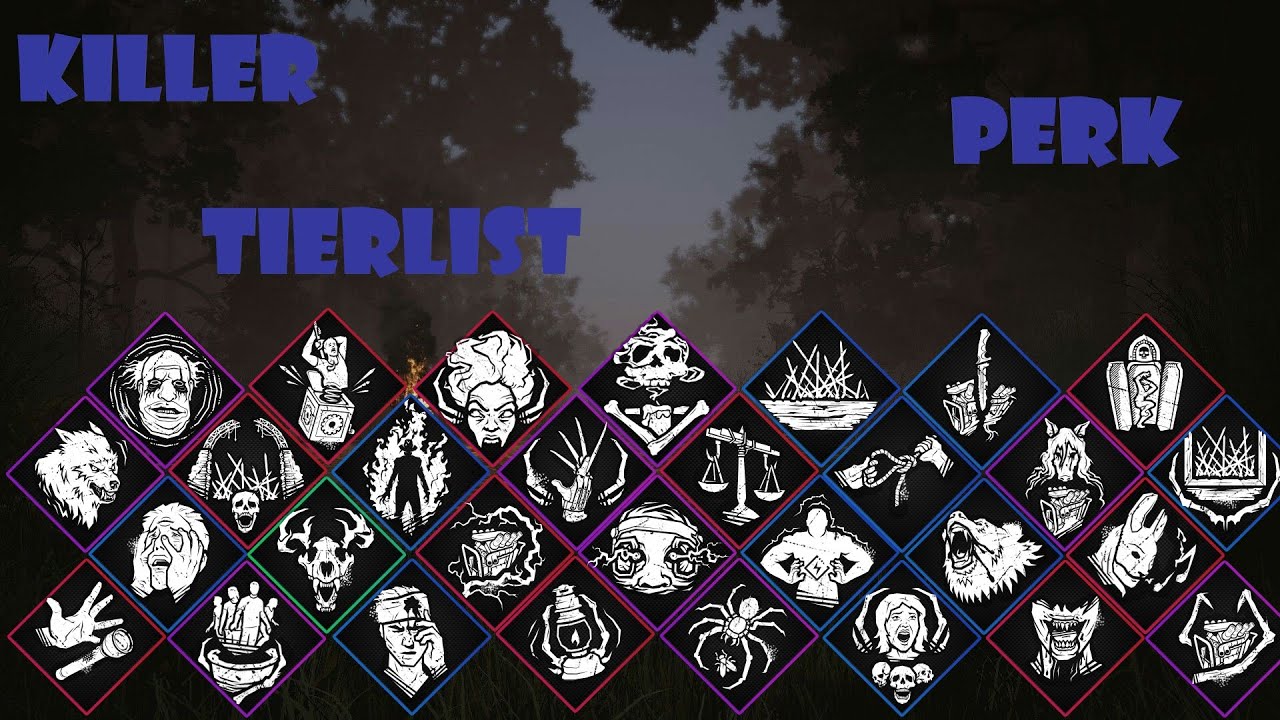 Killer Perk Tierlist after Ruin Changes - YouTube
