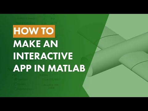 How to Make an Interactive App in MATLAB
