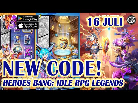 NEW CODE Heroes Bang: Idle RPG Legends Giftcode & How to Redeem 16 Juli ...