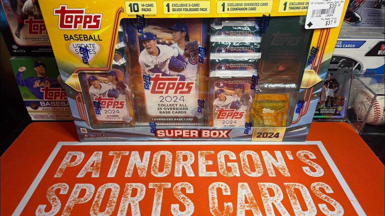 2024 Topps Update Super Box - Unique Value for $40 (Silver Foil ...