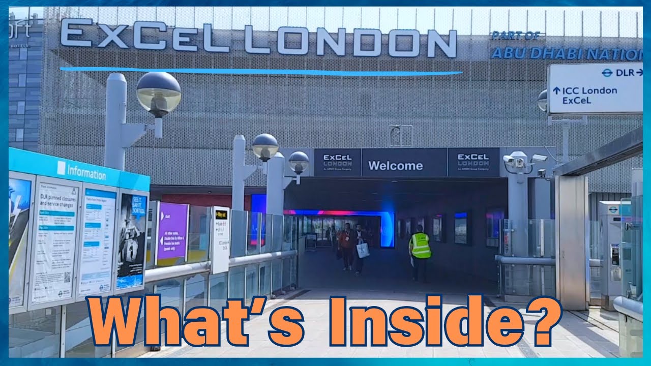 Inside London Excel Exhibition Complex | London Exhibition - YouTube