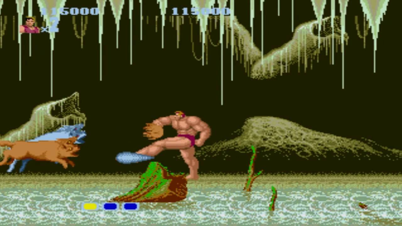 Altered Beast (GEN) Level 2 - YouTube