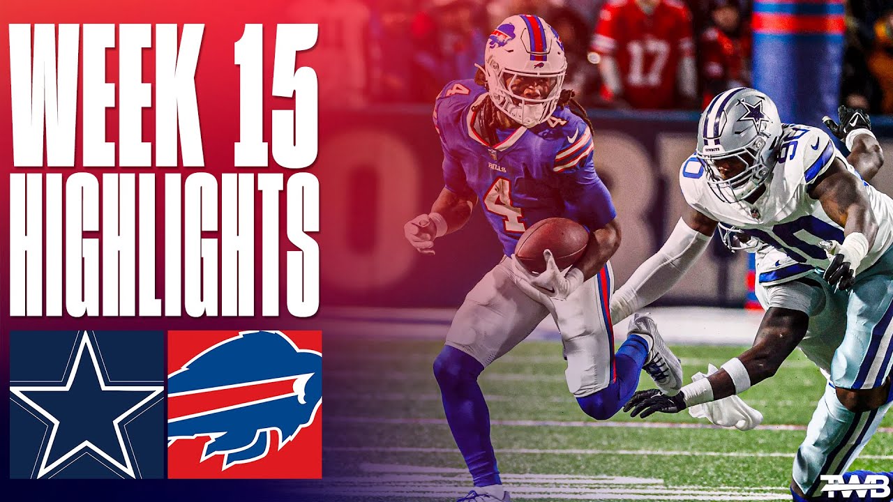 Buffalo Bills: NFL Week 15 Highlights vs. Dallas Cowboys - YouTube
