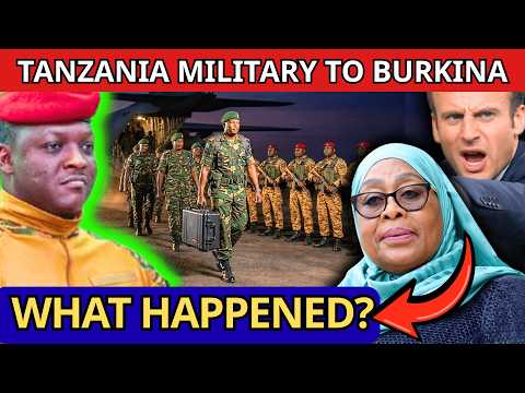 WHAT HAPPENED?: TANZANIA Military QUIETLY LANDS In BURKINA FASO OVERNIGHT