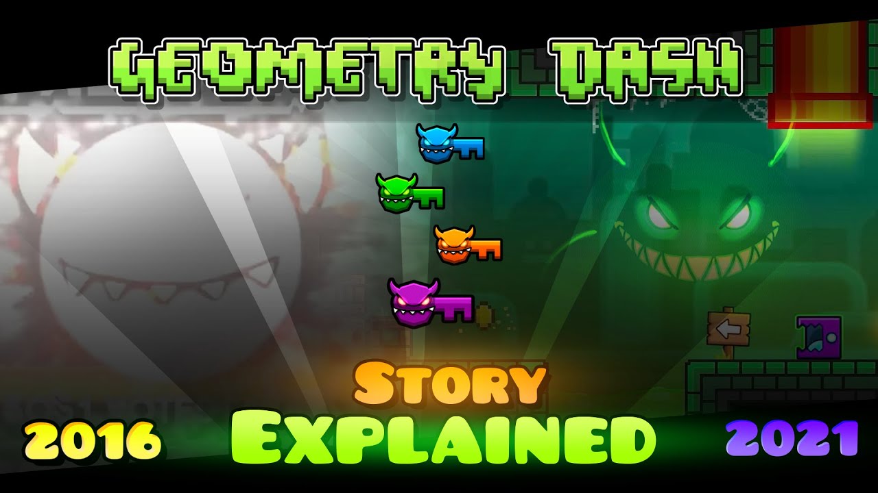 Geometry Dash LORE: EXPLAINED - (The Darkness, The Vaults ...