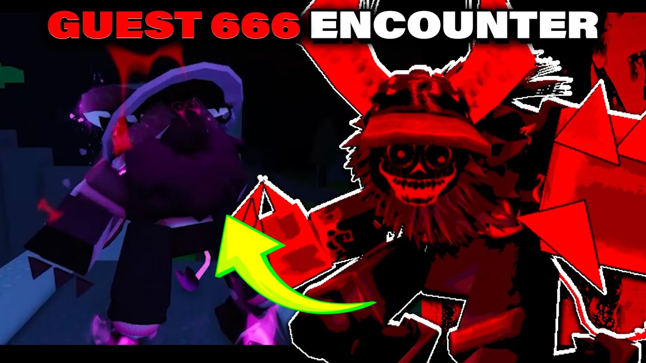 I ENCOUNTERED GUEST 666 EARLY.. (Forsaken) - YouTube