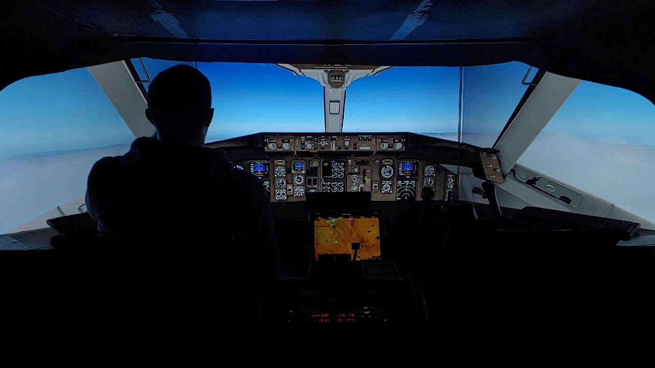 Flight Sim with Linked Yokes! | KABQ to KELP | Albuquerque to El Paso ...