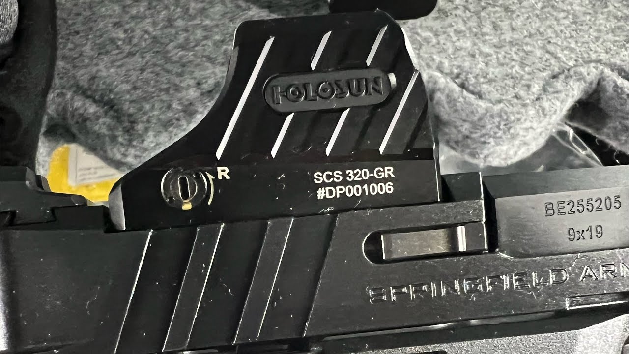 Holosun SCS-320 Mounted on the Springfield Echelon: Does it work ...