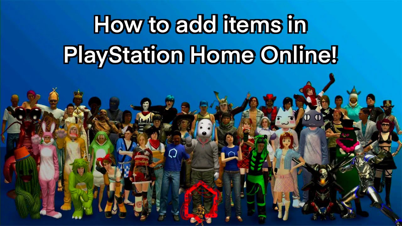 [OUTDATED] How to Add Items in PlayStation Home Online - YouTube