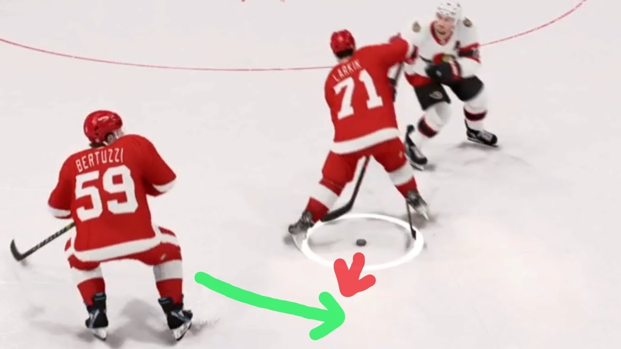 How do you drop a pass in NHL 23? - YouTube