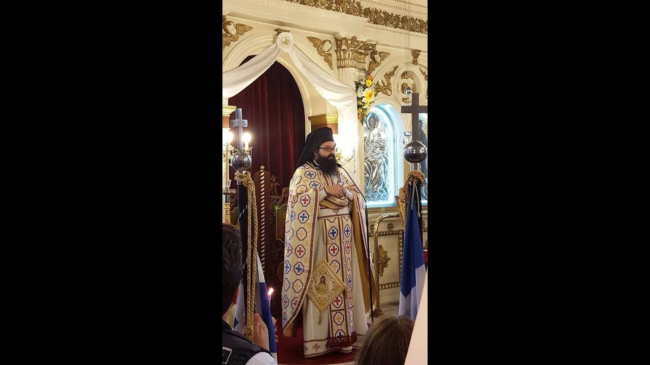 Ιερουργια του Θειου Λογου 2018 νο 9 Β Χαιρετισμοι της Θεοτοκου εις ...
