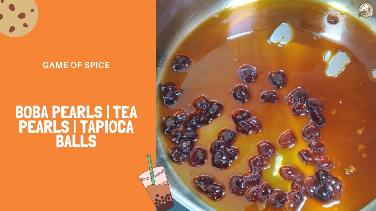 How to make Boba from scratch | bubble tea | tapioca balls | bubblete ...