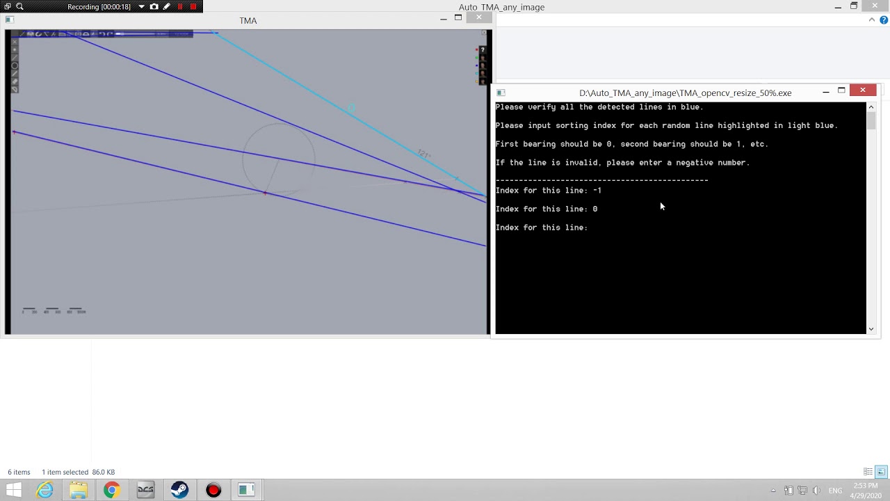 Automatic Target Motion Analysis (TMA) using computer vision - YouTube