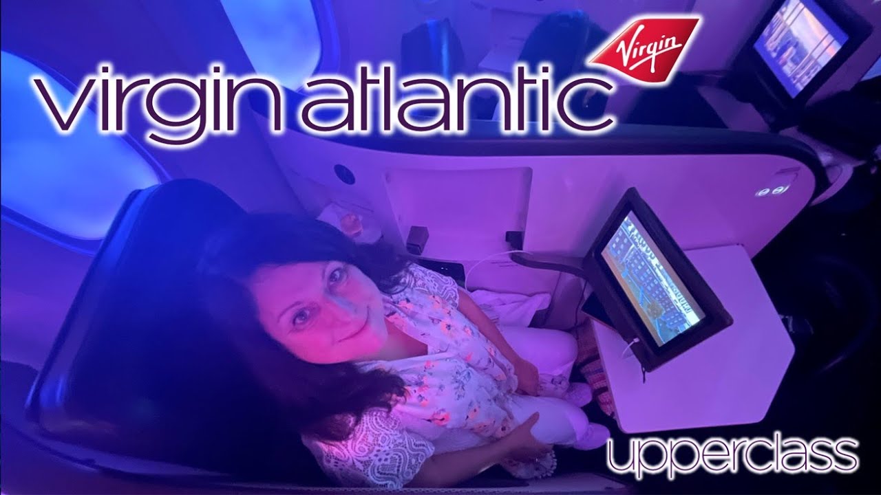 Virgin Atlantic Upper Class flight from Heathrow to Miami - YouTube