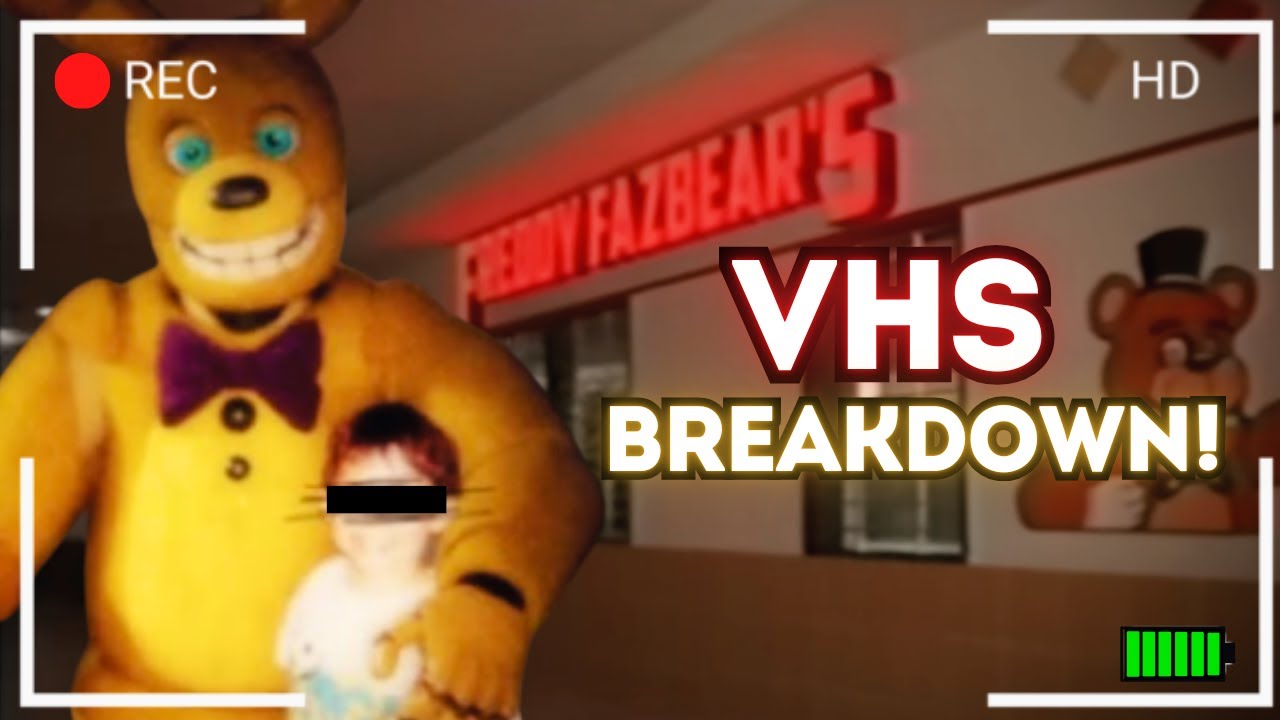 FNAF IN A MALL! (VALOX FNAF/VHS TAPE BREAKDOWN) - YouTube