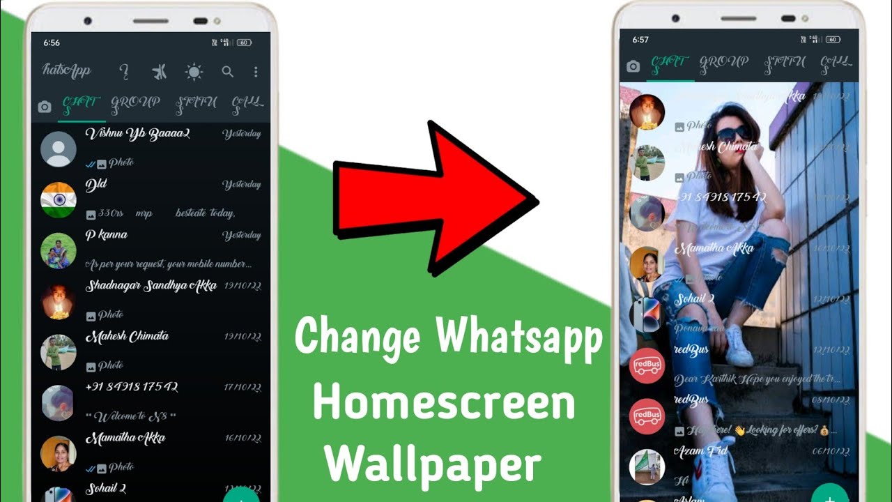 What's App Wallpaper Home Screen || Whatsapp Home screen wallpaper ...