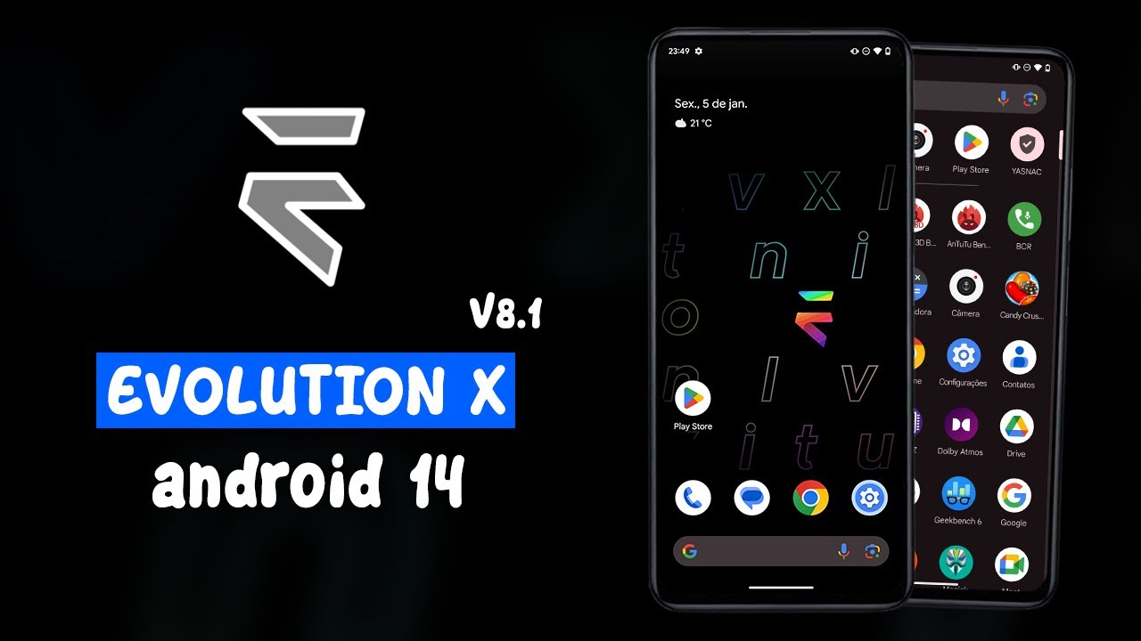 📱ESSA ROM ESTÁ INCRÍVEL! EVOLUTION X v8.1 | ANDROID 14 - YouTube