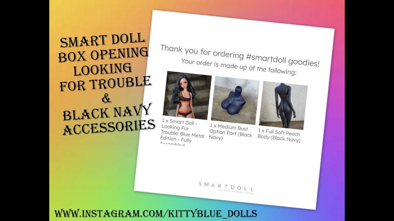 Smart Doll Box Opening Looking for Trouble - YouTube