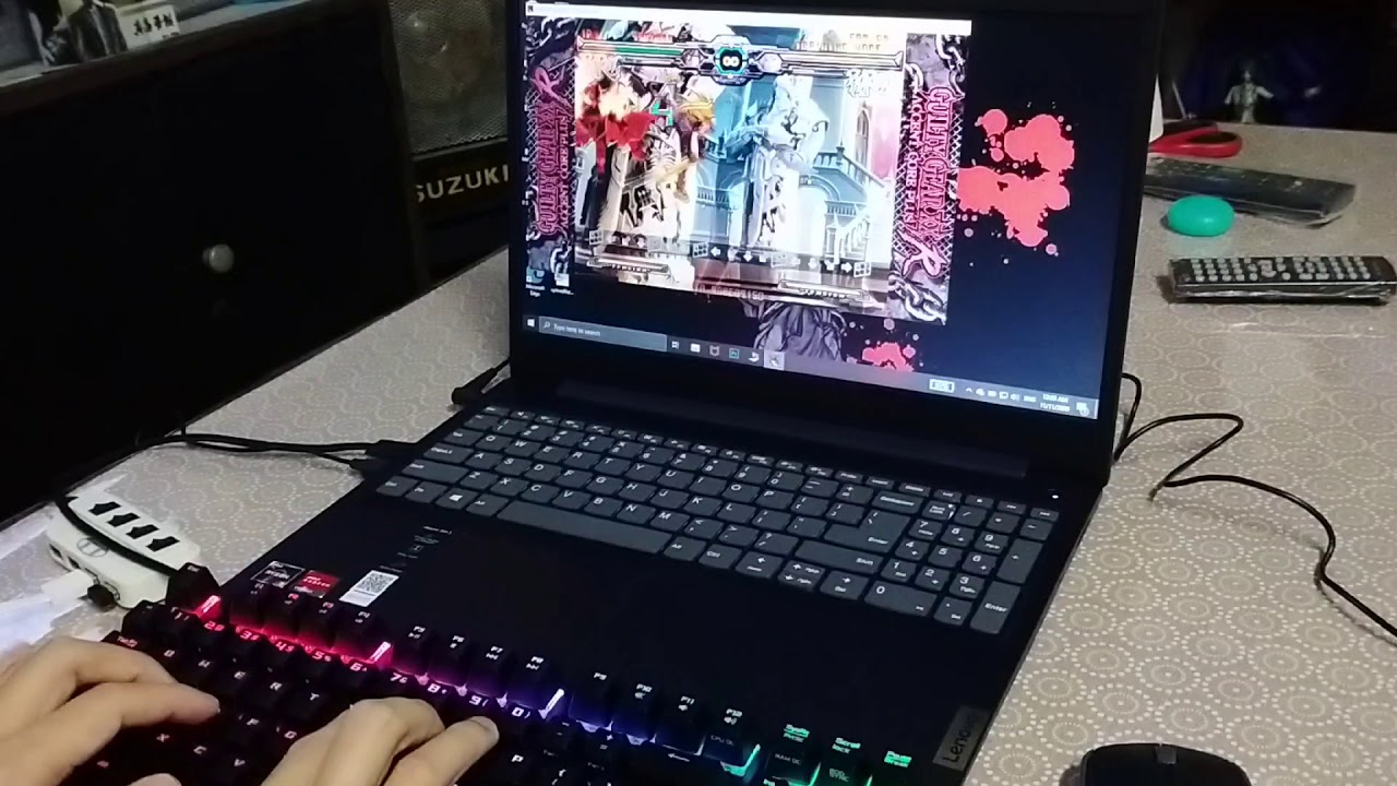 Mechanical Keyboard ASMR while practicing Sol Gunflame and Volcanic ...