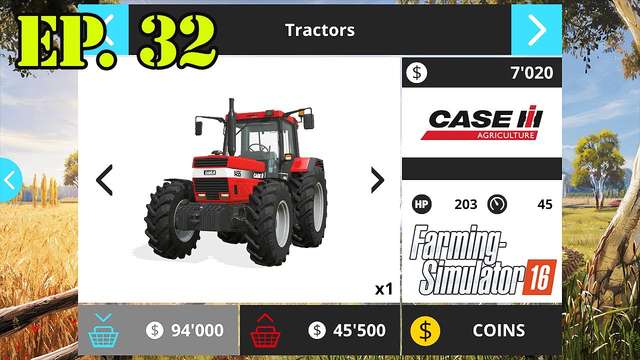 FS 16. Timelapse # 32. New tractor - YouTube