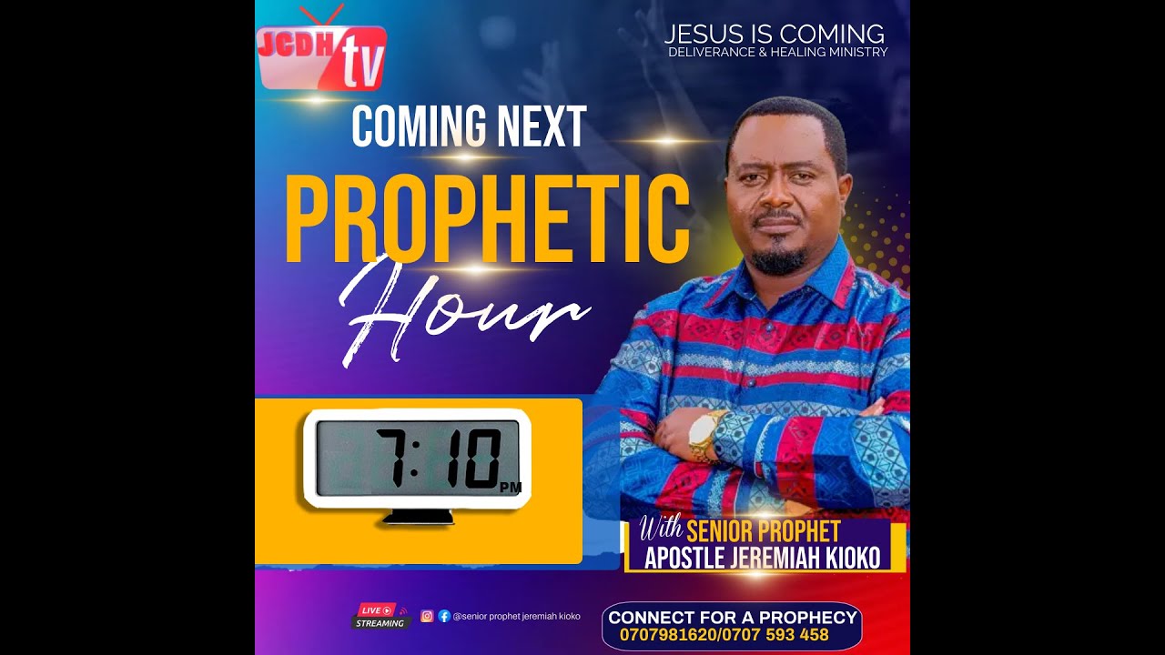 PROPHETIC HOUR: KUVUNJA ROHO YA KITOVU - YouTube