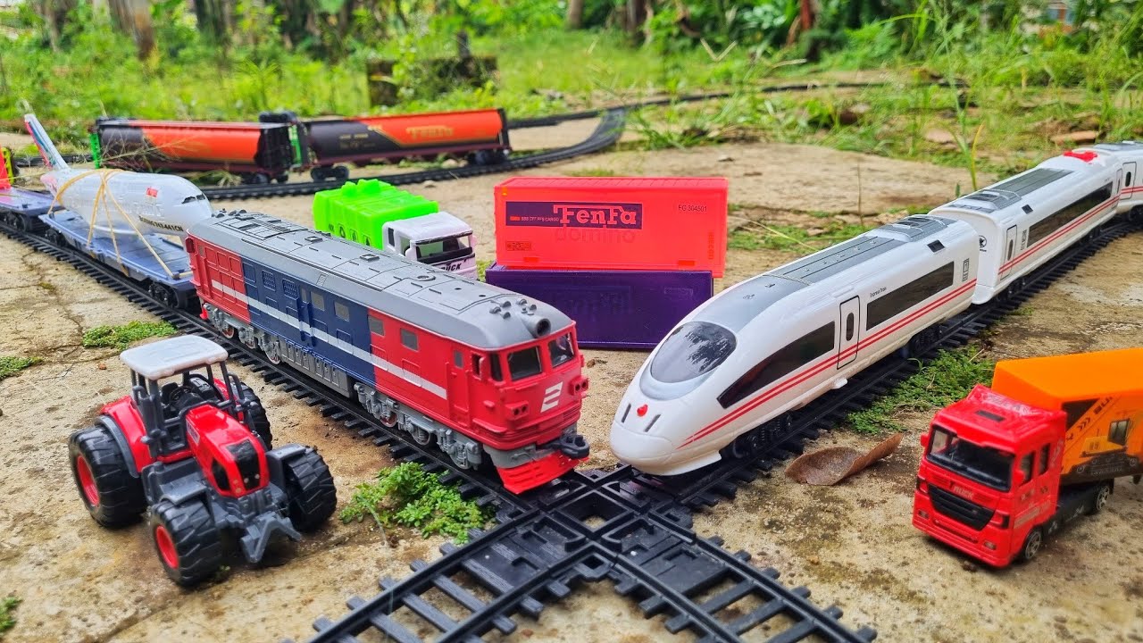 Mencari dan Merakit Mainan Kereta Api Listrik, Kereta Api Cepat, Kereta ...