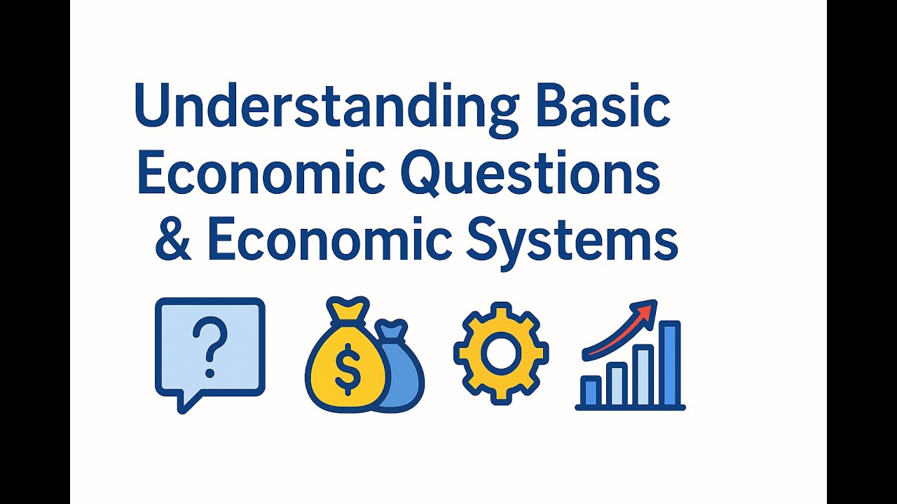 Understanding Basic Economic Questions & Economic Systems Lesson 4 1 ...