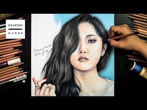 Speed Drawing mamamoo - Hwasa [Drawing Hands] - YouTube