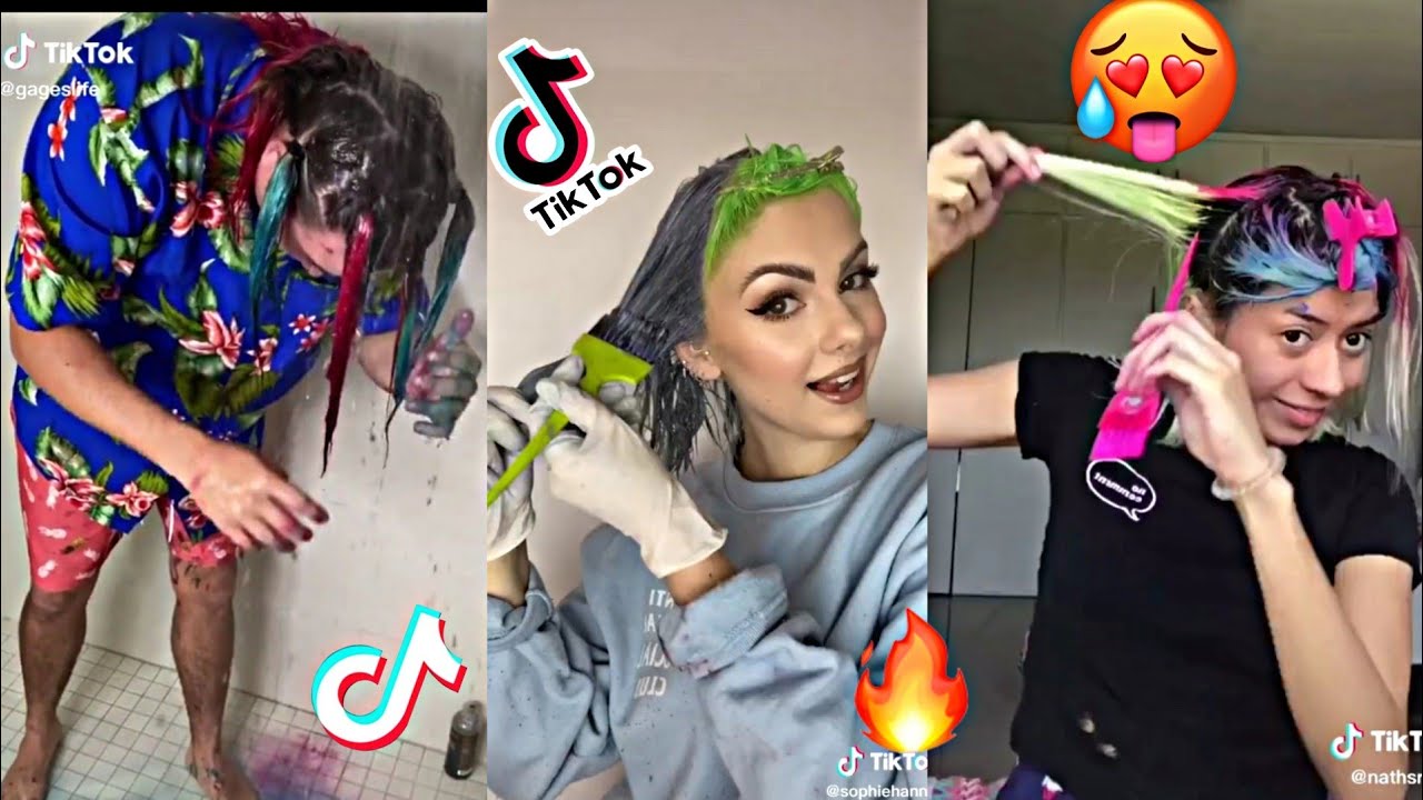 Tiktok Hair Color Dye Fails & wins 🔥 | part 6 #haircolordye - YouTube